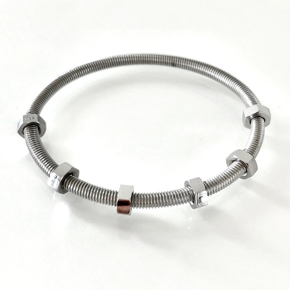 Jewelry | Bolts And Nuts Bracelet Stainless Steel | Poshmark